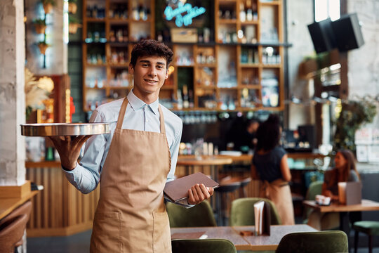 Restaurant Server With Tray Images – Browse 44,861 Stock Photos ...