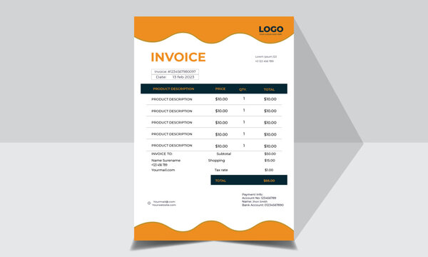Price Table, Invoice Template Images – Browse 1,410 Stock Photos ...