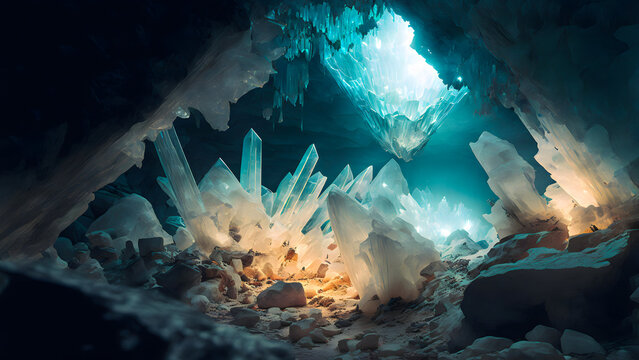 Real Crystal Cave