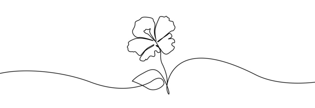 Single Flower Line Drawing Images – Browse 42,293 Stock Photos, Vectors ...