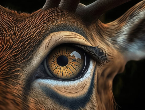 Whitetail Deer Eyes