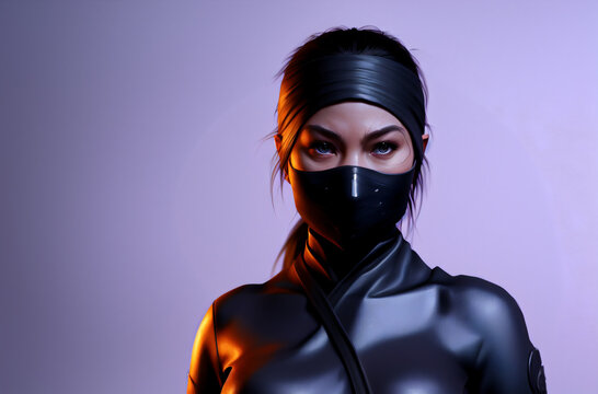 Female Ninja Face