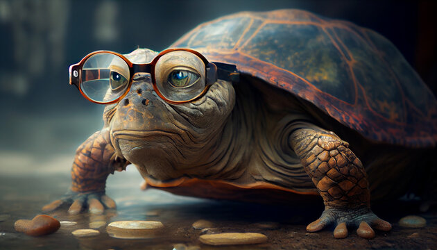 Old Turtle Cartoon Images – Browse 1,976 Stock Photos, Vectors, and ...