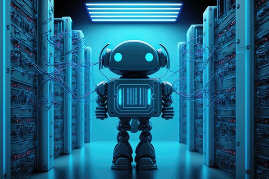 "Robot Automatic Data Storage And Center Database Images – Browse 75 Stock Photos, Vectors, and ...