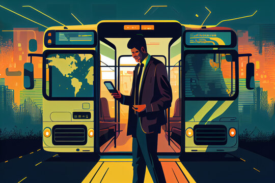 Bus Driver Cartoon Images – Browse 6,518 Stock Photos, Vectors, and ...