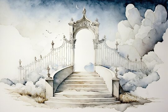 Gates Of Heaven Drawing