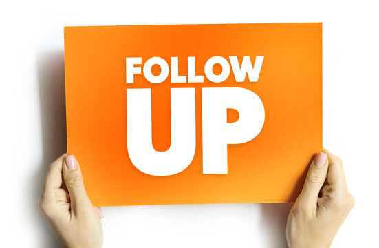Follow-Up Bilder – Durchsuchen 4,642 Archivfotos, Vektorgrafiken und ...