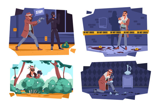 Crime Cartoon Images – Browse 75,166 Stock Photos, Vectors, and Video ...