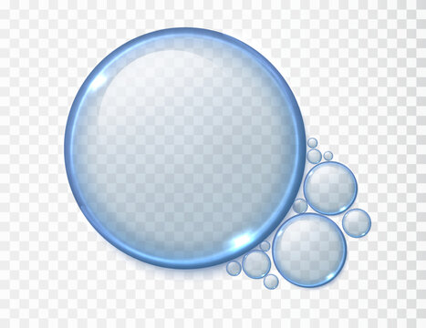 Blue Bubble Png