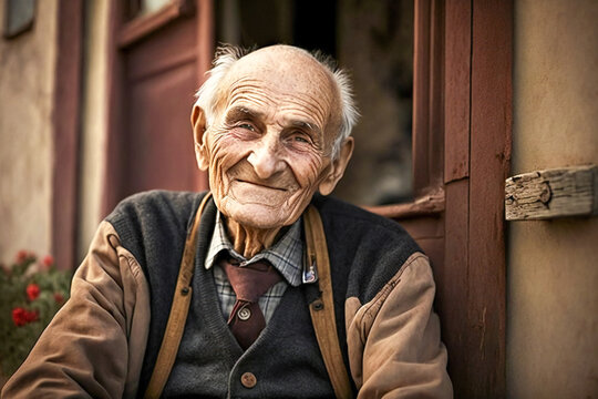 Smiling Old Man