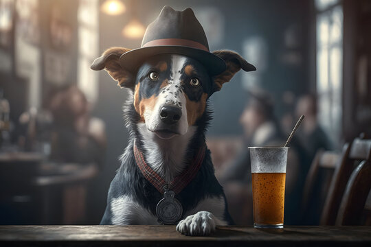 Dogs With Beer