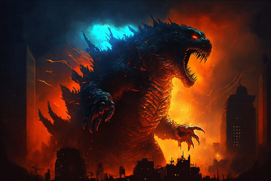 Godzilla Images – Browse 3,280 Stock Photos, Vectors, and Video | Adobe ...