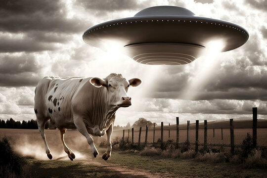 Ufo Abduction Cow