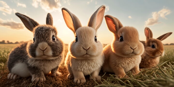 "Rabbit Family" Images – Browse 399 Stock Photos, Vectors, and Video ...