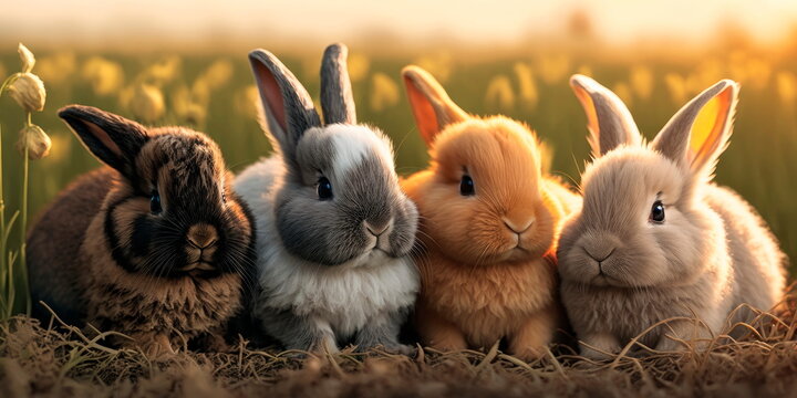 "Rabbit Family"-Bilder: Stock-Fotos & -Videos. | Adobe Stock