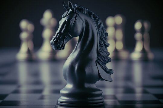 Black Knight Chess Wallpaper
