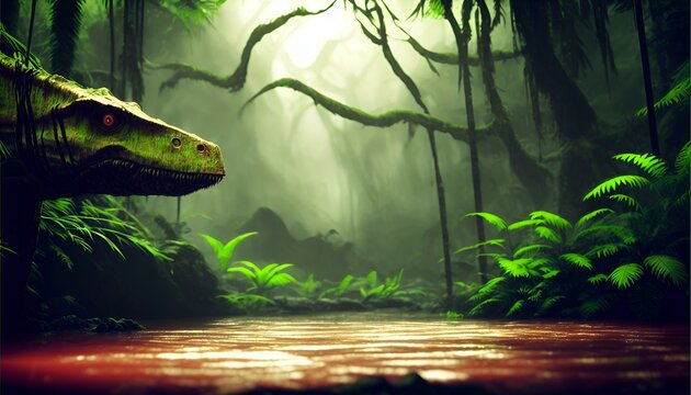 Prehistoric Landscape Background