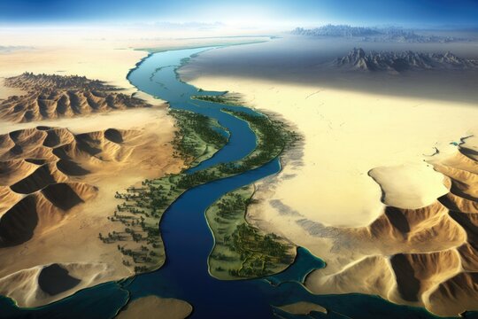 Delta Of The Nile River