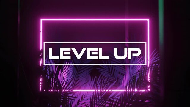Neon Level Up Images – Browse 947 Stock Photos, Vectors, and Video ...