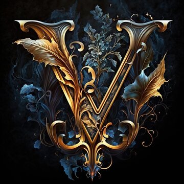 V Letter Wallpaper Download