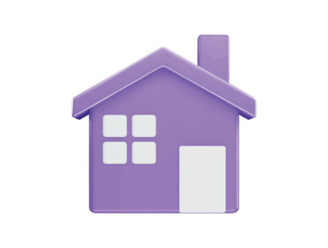 3d Home Icon Png