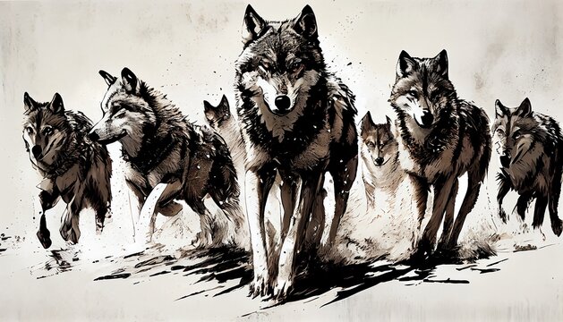 รูปภาพWolfpack – เลือกดูภาพถ่ายสต็อก เวกเตอร์ และวิดีโอ2,196 | Adobe Stock