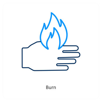 Burn Hand Clipart