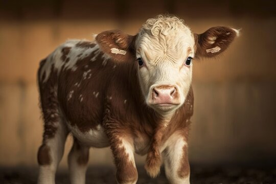 Cute Baby Calf