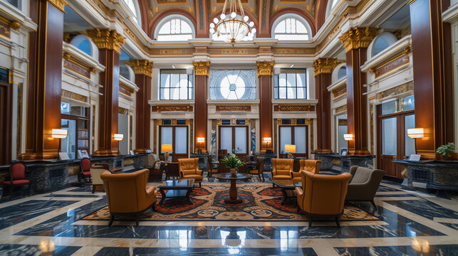 Grand Hotel Lobby