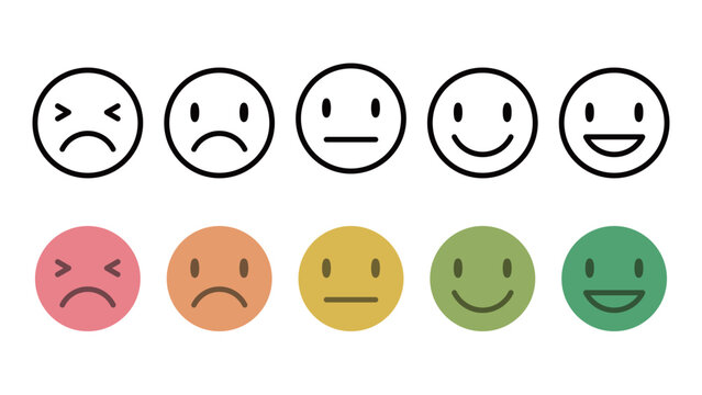 Face Expressions Circle Icons Images – Browse 39,373 Stock Photos ...
