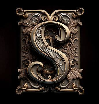 Calligraphy Letter S Images – Browse 45,071 Stock Photos, Vectors, and ...