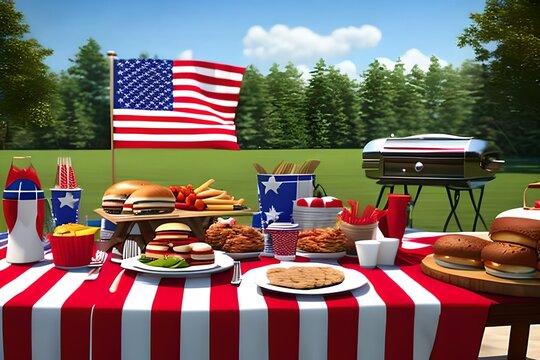 4Th Of July Picnic Images – Browse 7,607 Stock Photos, Vectors, and ...