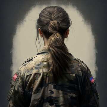 Female Soldier Back Images – Browse 2,719 Stock Photos, Vectors, and ...