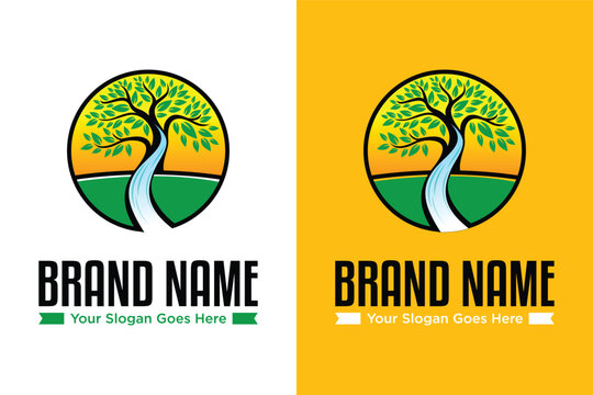 Tree River Logo Images – Browse 33,355 Stock Photos, Vectors, and Video ...