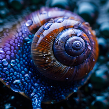 Blue Periwinkle Shell