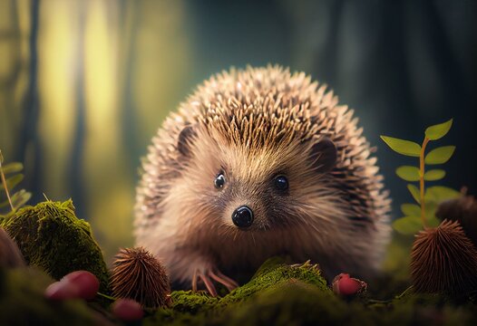 Cute Baby Hedgehog Wallpaper