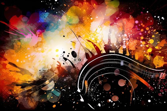 Graphic Design Art Music