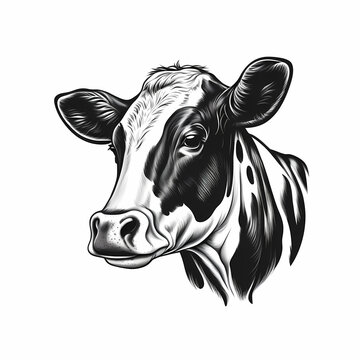 Holstein Cow Head