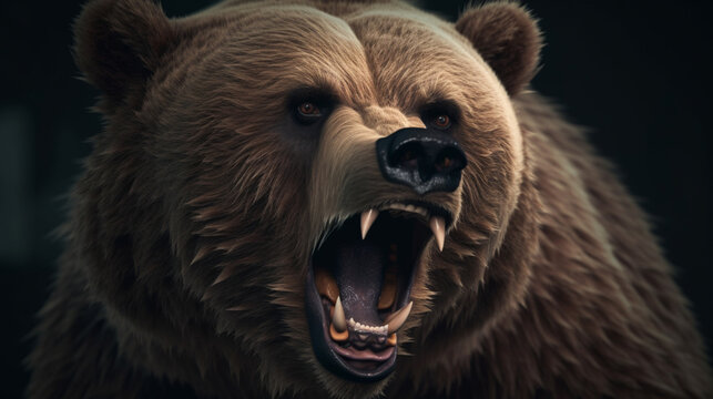 Mad Grizzly Bear