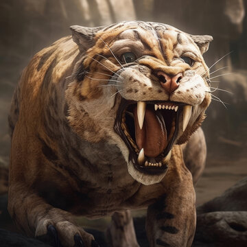"Saber-Toothed Tiger" Images – Browse 1,309 Stock Photos, Vectors, and ...