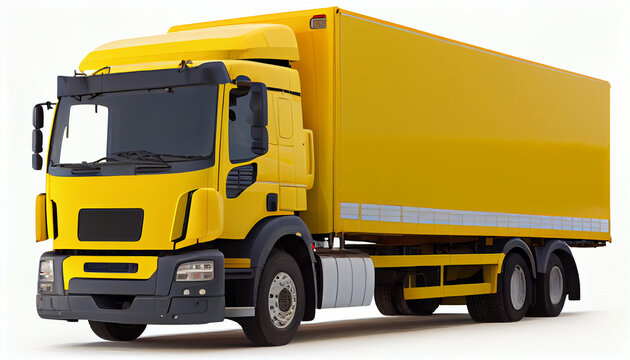 Yellow Freight Truck