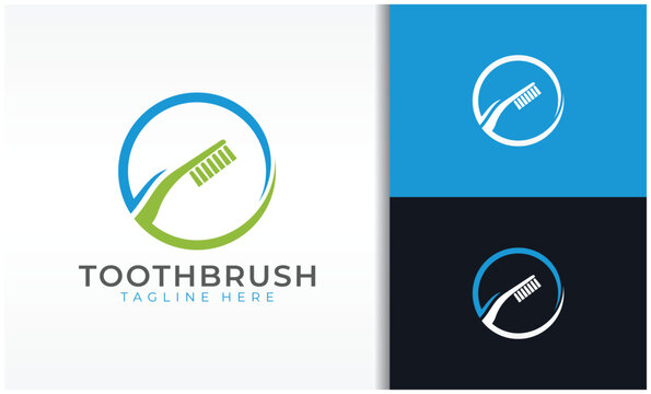 Toothbrush Logo Design
