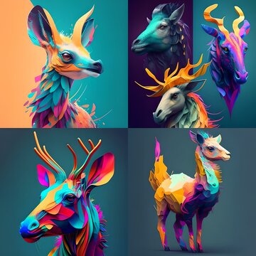 Stylized Animals"」の写真素材 | 356件の無料イラスト画像 | Adobe Stock