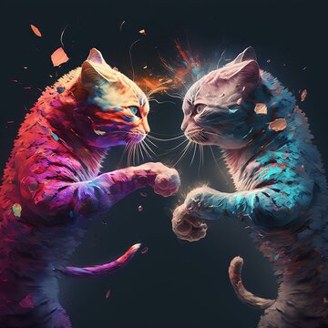 "Cat Fight" Images – Browse 1,448 Stock Photos, Vectors, and Video ...