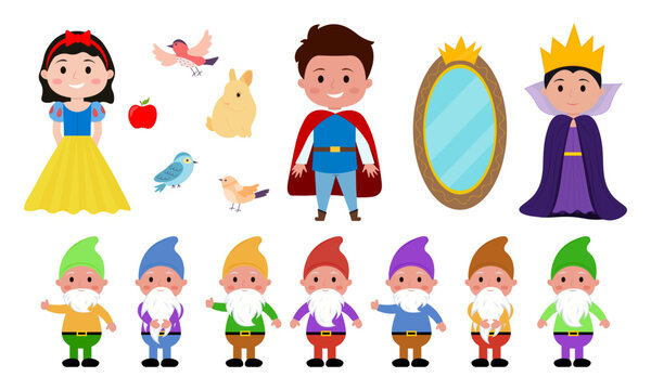 Princess Snow White And The Seven Dwarfs