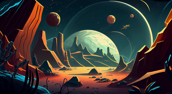 Comic Book Background Outer Space Images – Browse 4,095 Stock Photos ...