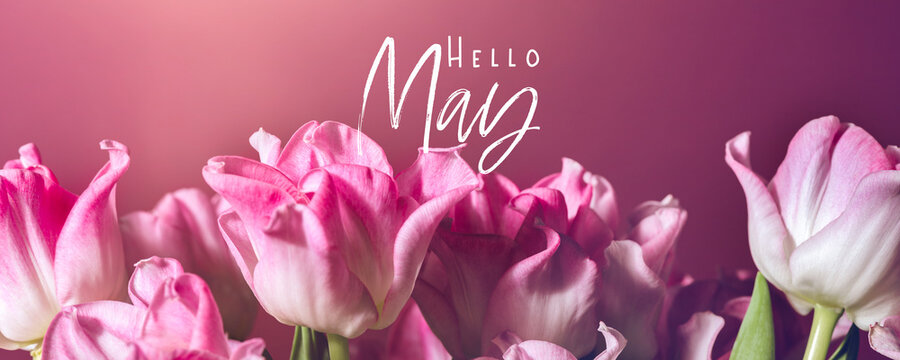 Hello May Facebook Cover