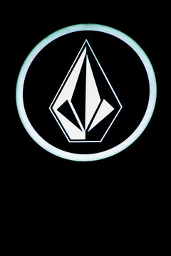 Volcom Logo Fondo De Pantalla Azul