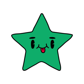 Green Star Clipart