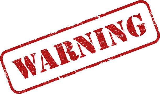 Warning Stamp Png